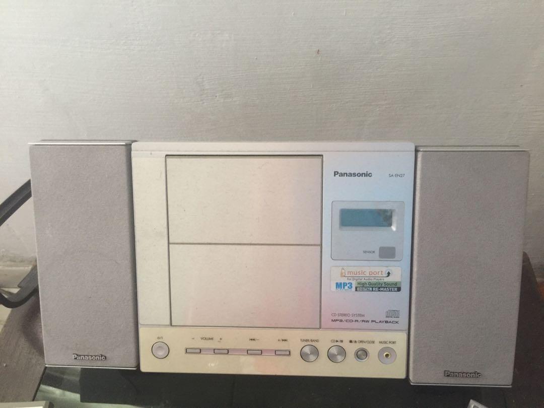Panasonic mini hifi, Audio, Other Audio Equipment on Carousell