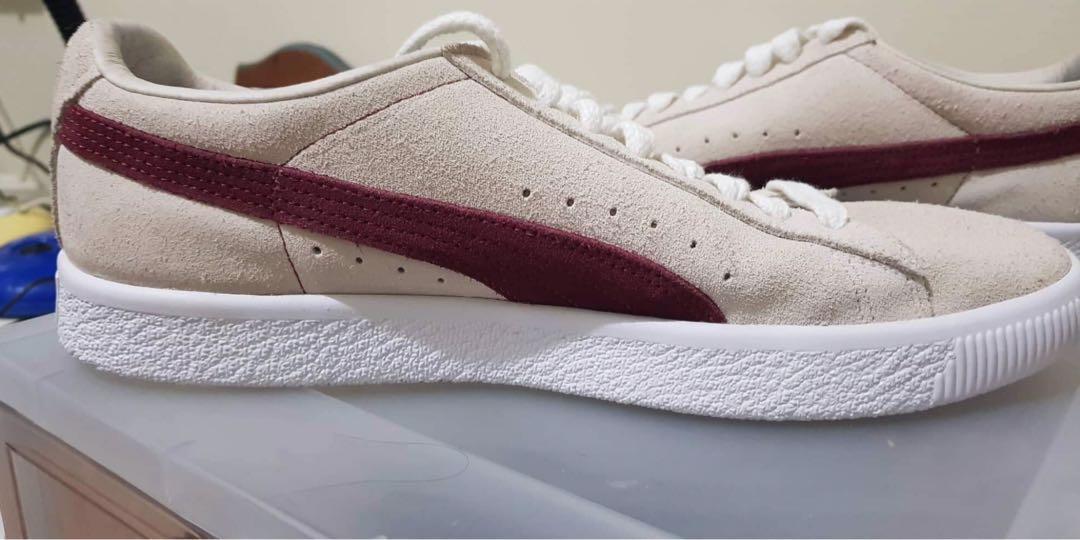 Puma Suede Cream Color, Men's Fashion, Footwear, Sneakers on Carousell