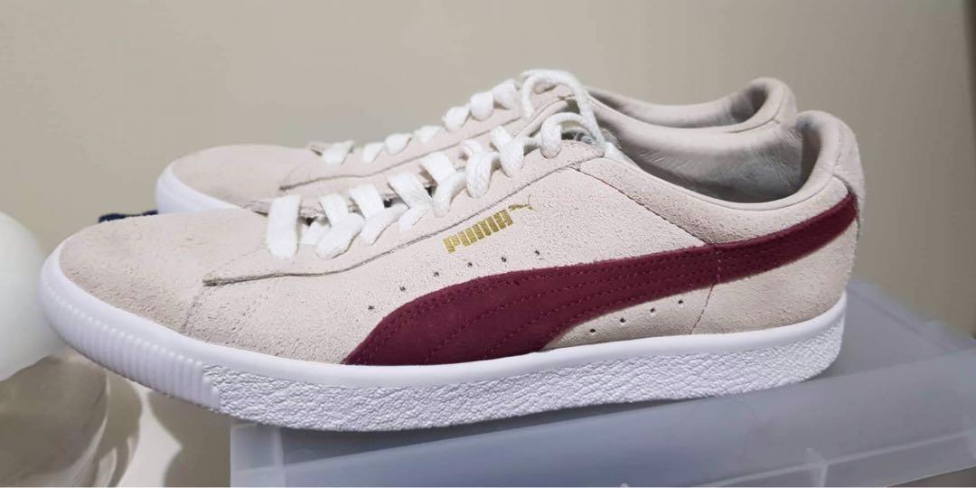 Puma Suede Cream Color, Men's Fashion, Footwear, Sneakers on Carousell