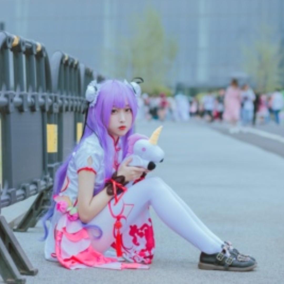 Qipao cheongsam cosplay azur lane unicorn, Women's Fashion, Dresses ...