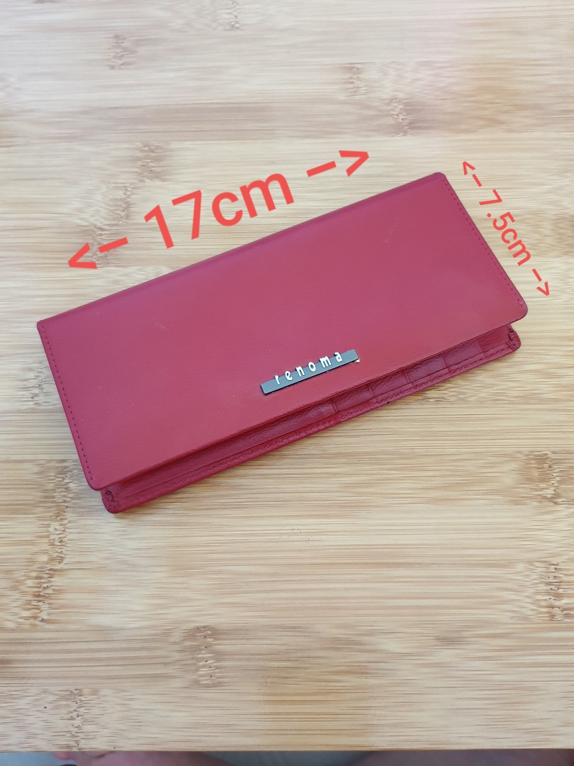 Renoma Red Long Wallet, Women's Fashion, Bags & Wallets, Wallets & Card ...
