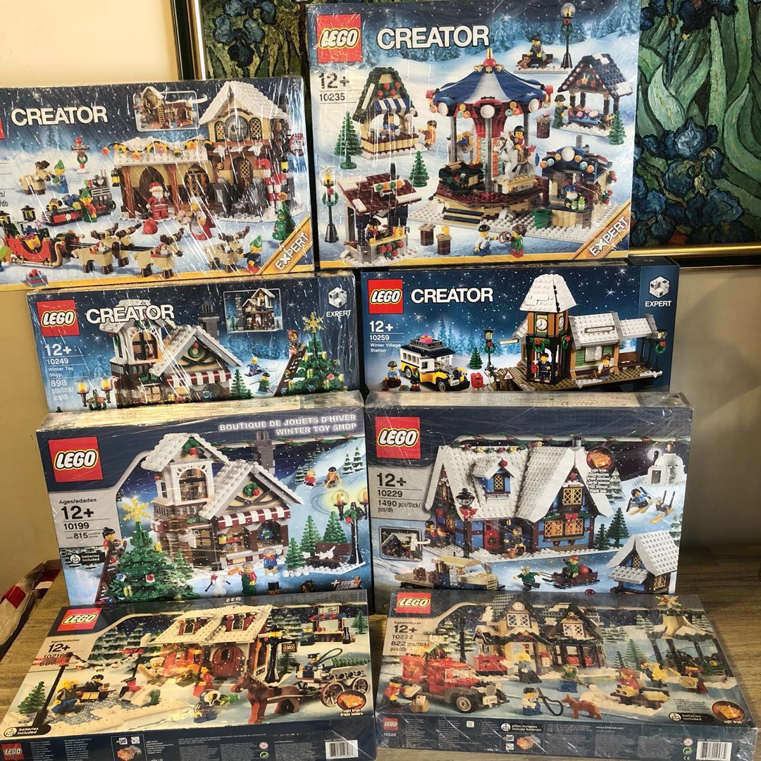 *Reserved* (10 sets) MISB Lego Creator Expert Winter Village Bundle ...