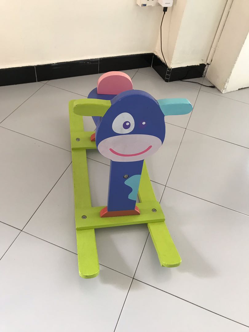 Rocking cow, Babies & Kids, Infant Playtime on Carousell