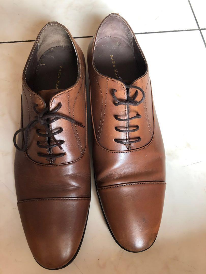 Sepatu Pantofel Zara Man, Fesyen Pria, Sepatu , Sepatu Formal di Carousell