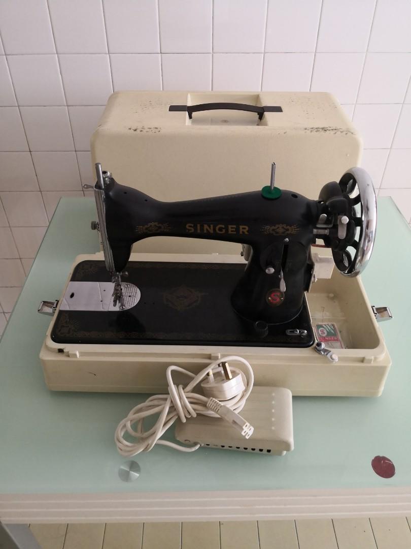 Singer portable electric sewing machine, Electronics, Others on Carousell