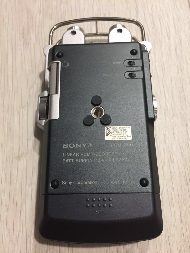 Sony PCM-D50 Linear PCM Audio Recorder, Audio, Other Audio Equipment on ...