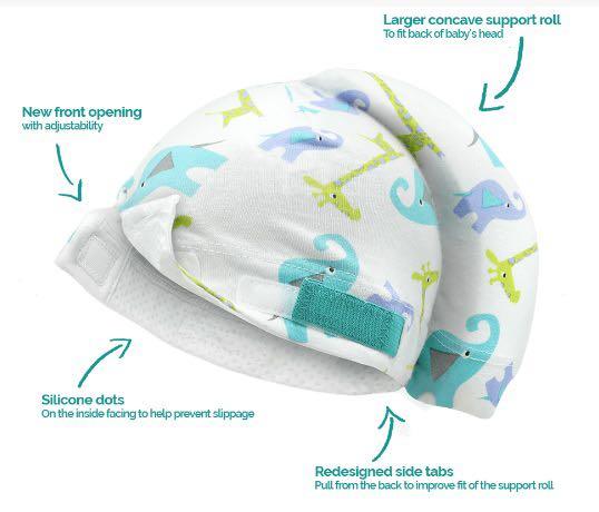 Tortle Positioning Beanie: Fight Flat Head Syndrome, Babies & Kids ...