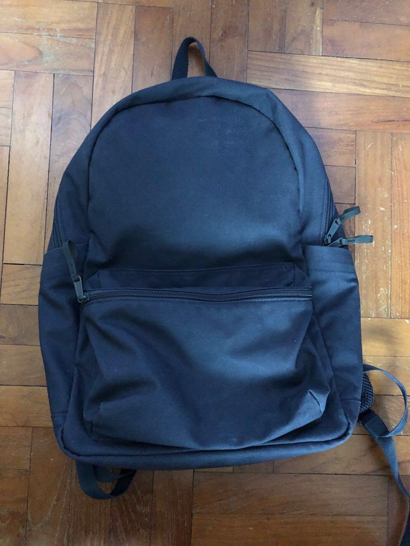 Uniqlo Backpack (Navy Blue), Men's Fashion, Bags, Backpacks on Carousell