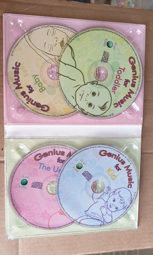 Used cds dvds for babies and toddlers, Hobbies & Toys, Music & Media ...
