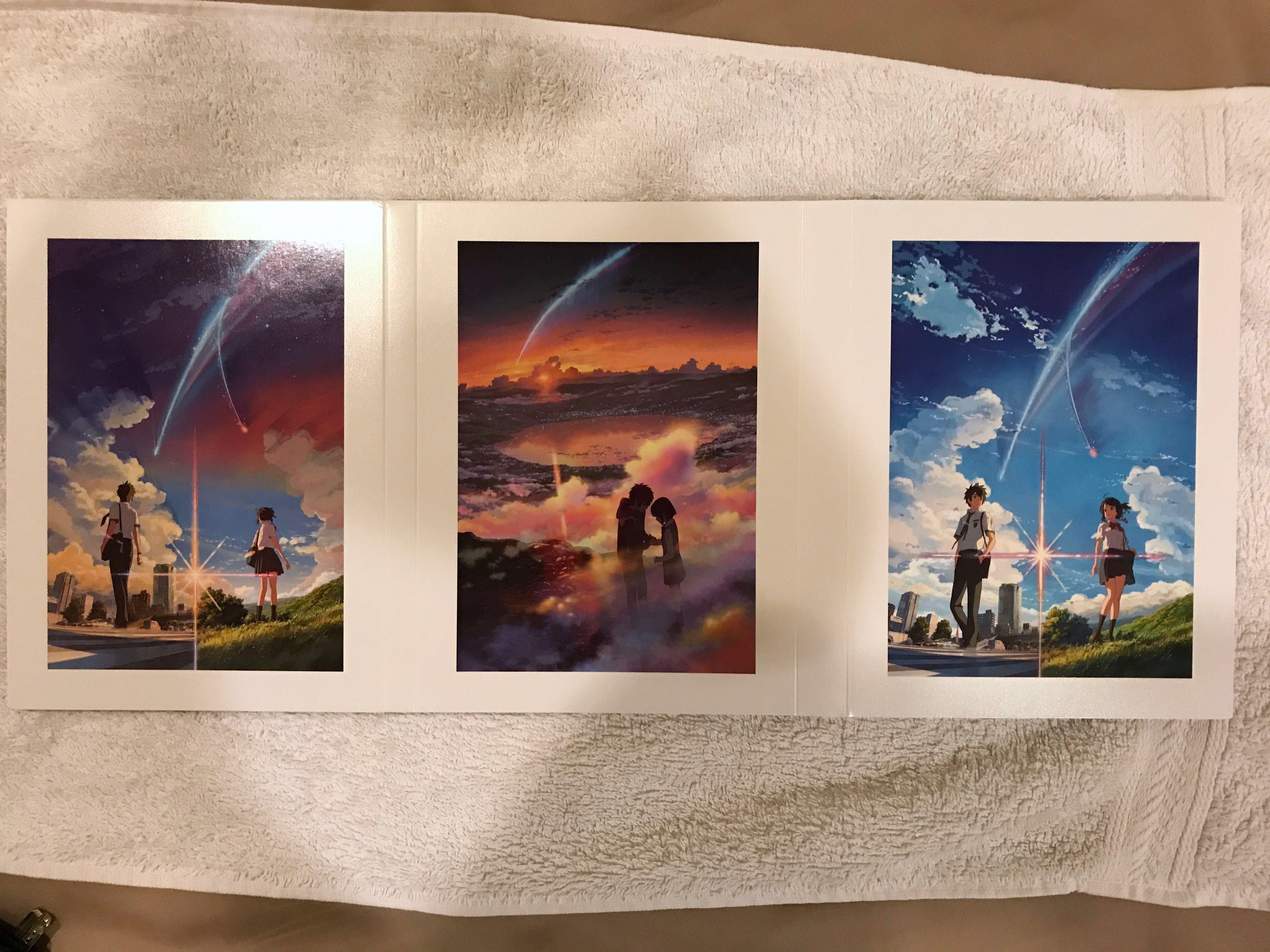 YOUR NAME.「君の名は。」(Kimi no Na wa.) Japan Digipack Special Edition. 3 ...