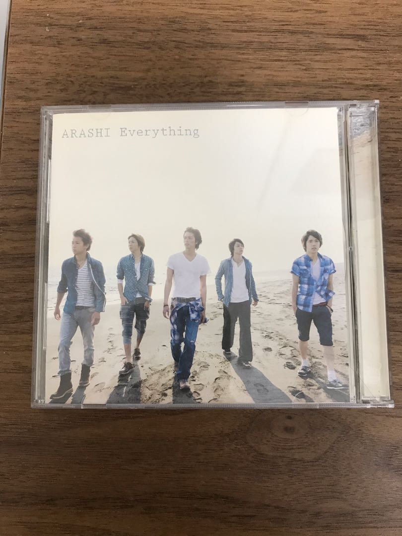 嵐Arashi 台版初回Everything, 興趣及遊戲, 音樂、樂器 & 配件, 音樂與媒體 - CD 及 DVD - Carousell