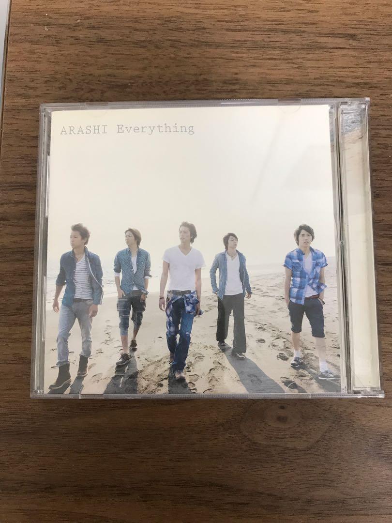 嵐Arashi 台版初回Everything, 興趣及遊戲, 音樂、樂器 & 配件, 音樂與媒體 - CD 及 DVD - Carousell