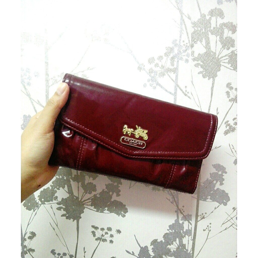 Authentic Coach Wallet, Women's Fashion, Bags & Wallets, Purses ...