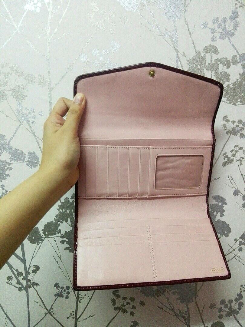 Authentic Coach Wallet, Women's Fashion, Bags & Wallets, Purses ...