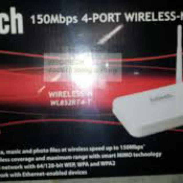Aztech 150Mbps 4-port Wireless-N Router, Computers & Tech, Parts ...