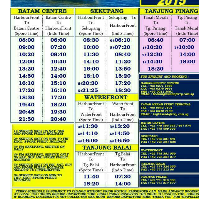 BATAM FERRY TICKETS. SINGAPORE - BATAM - SINGAPORE FERRY E-TICKETS ...
