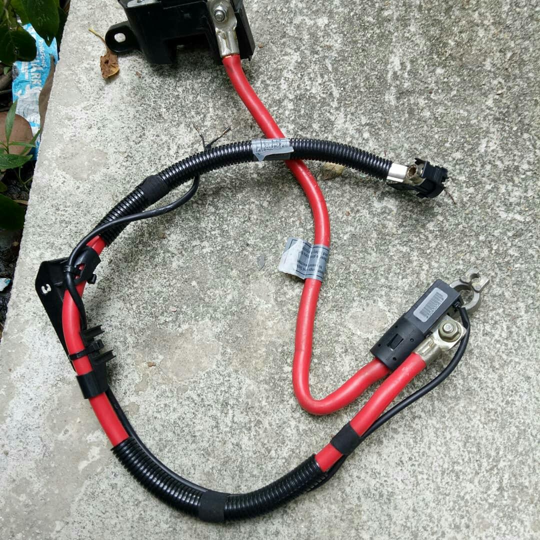 Bmw E60 M54 N52 Cable Battery Original, Auto Accessories on Carousell