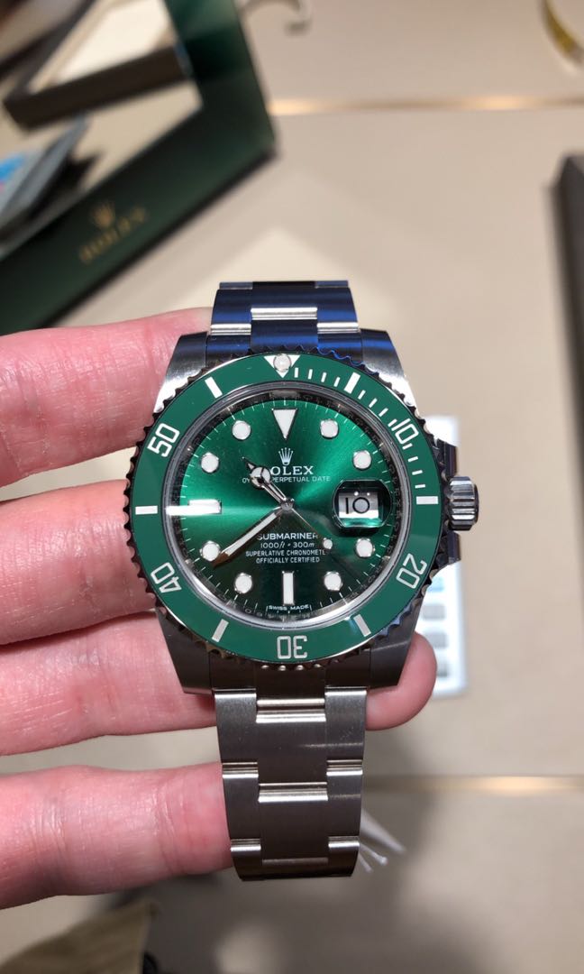 Brand new Rolex Submariner Hulk, Luxury, Watches on Carousell