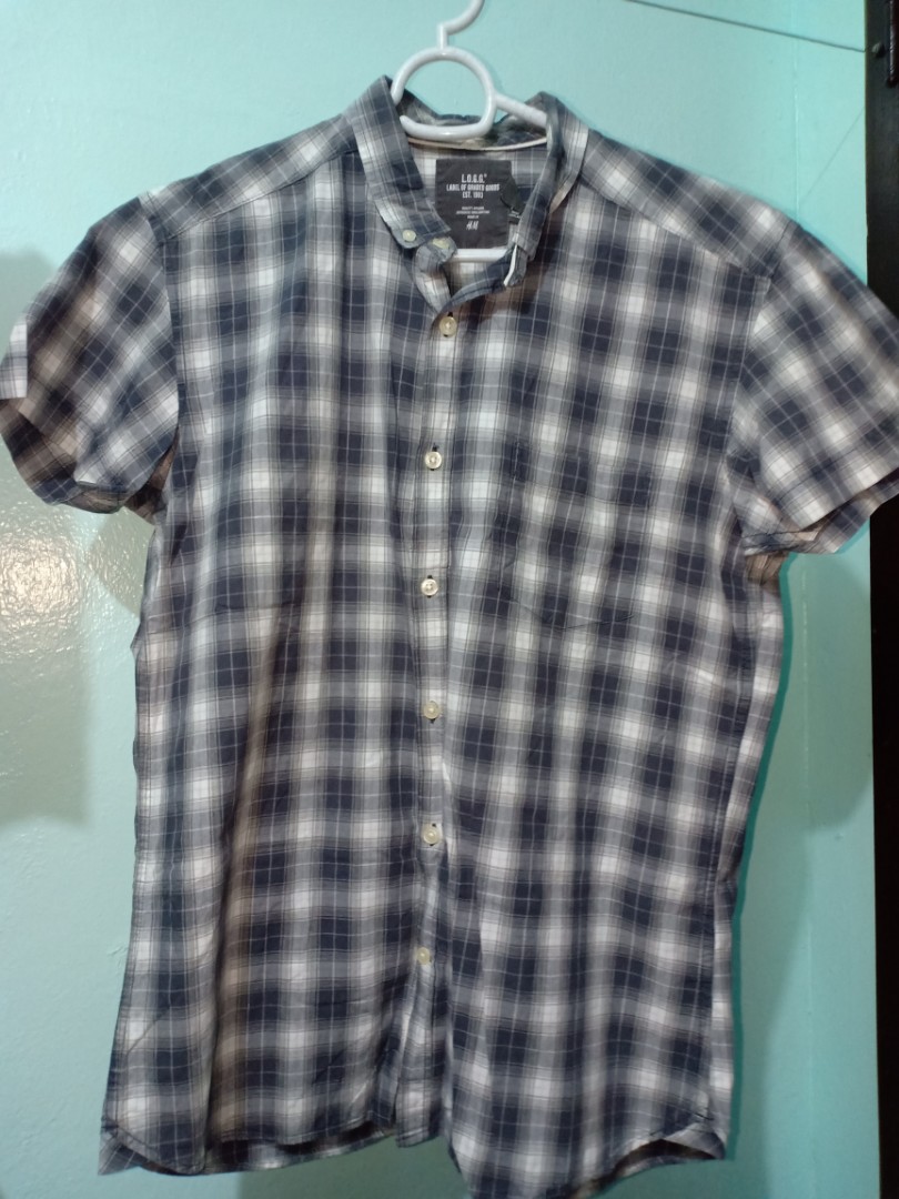 Hnm buttondown, Men's Fashion, Tops & Sets, Formal Shirts on Carousell