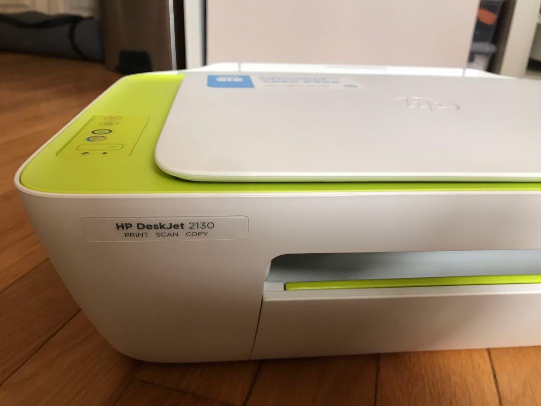 HP Deskjet 2130 Print Scan Copy, Computers & Tech, Printers, Scanners ...