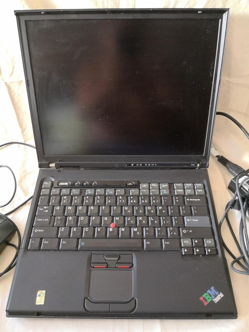 IBM T40 (not working), Computers & Tech, Parts & Accessories, Computer ...