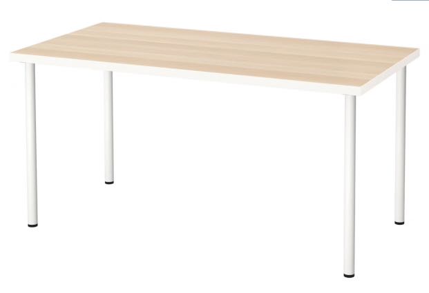 Ikea Linmon desk with drawer, Furniture & Home Living, Furniture ...