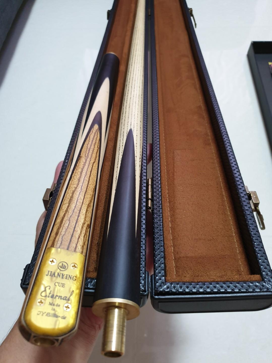 JianYing Eternal Series snooker cue with casing, Sports Equipment ...