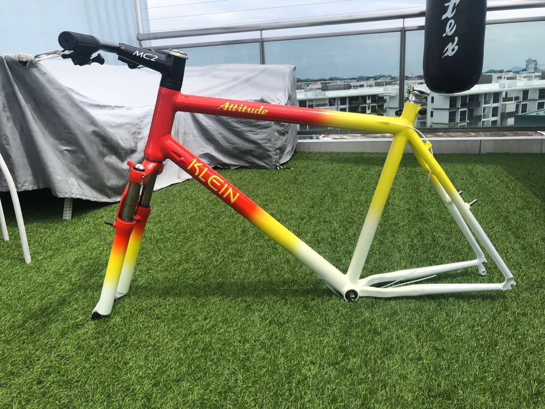 Klein Attitude MC2 1996 Frameset Retro, Sports Equipment, Bicycles ...