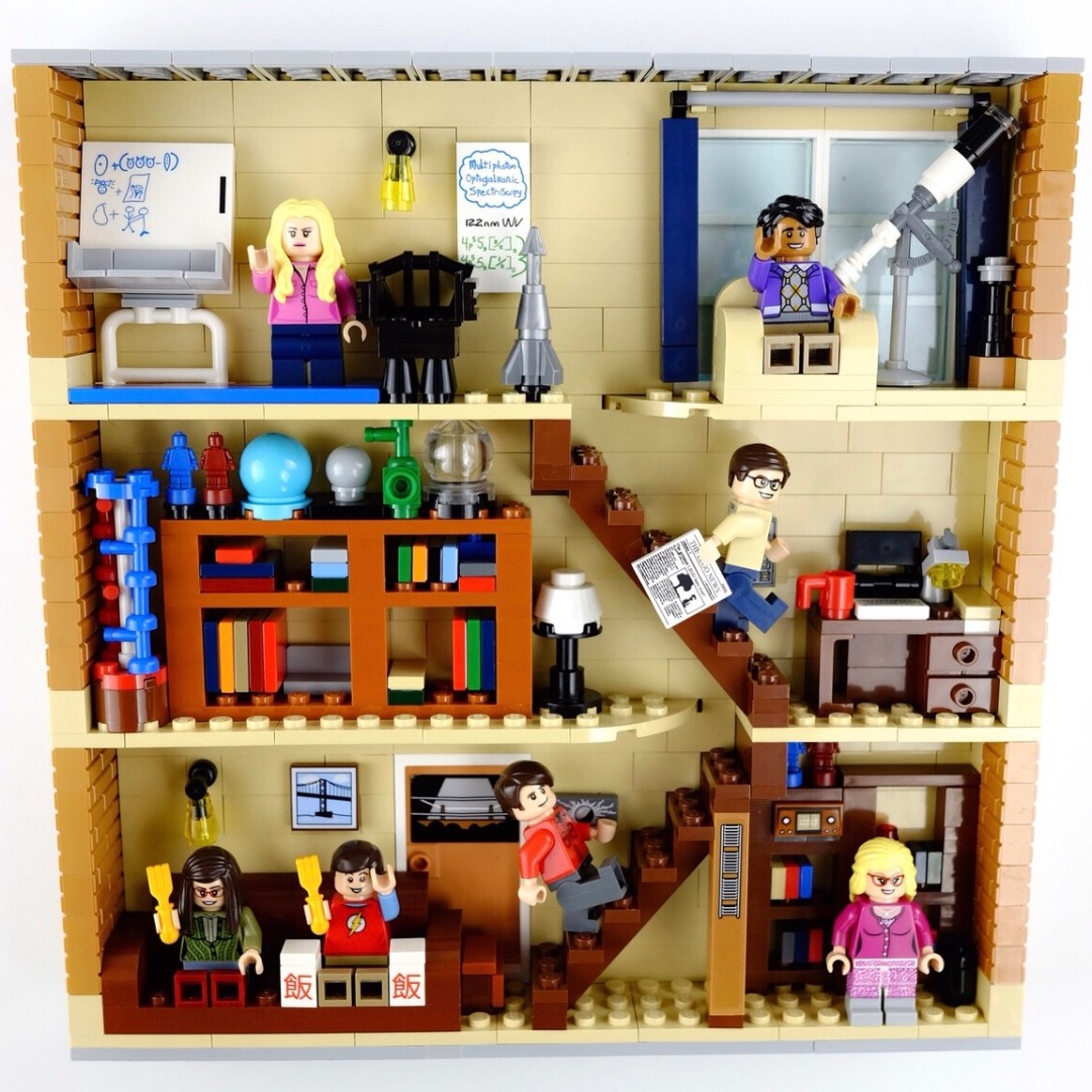 LEGO 21302 Big Bang Theory (Excluded) in IKEA Display Frame, Hobbies ...