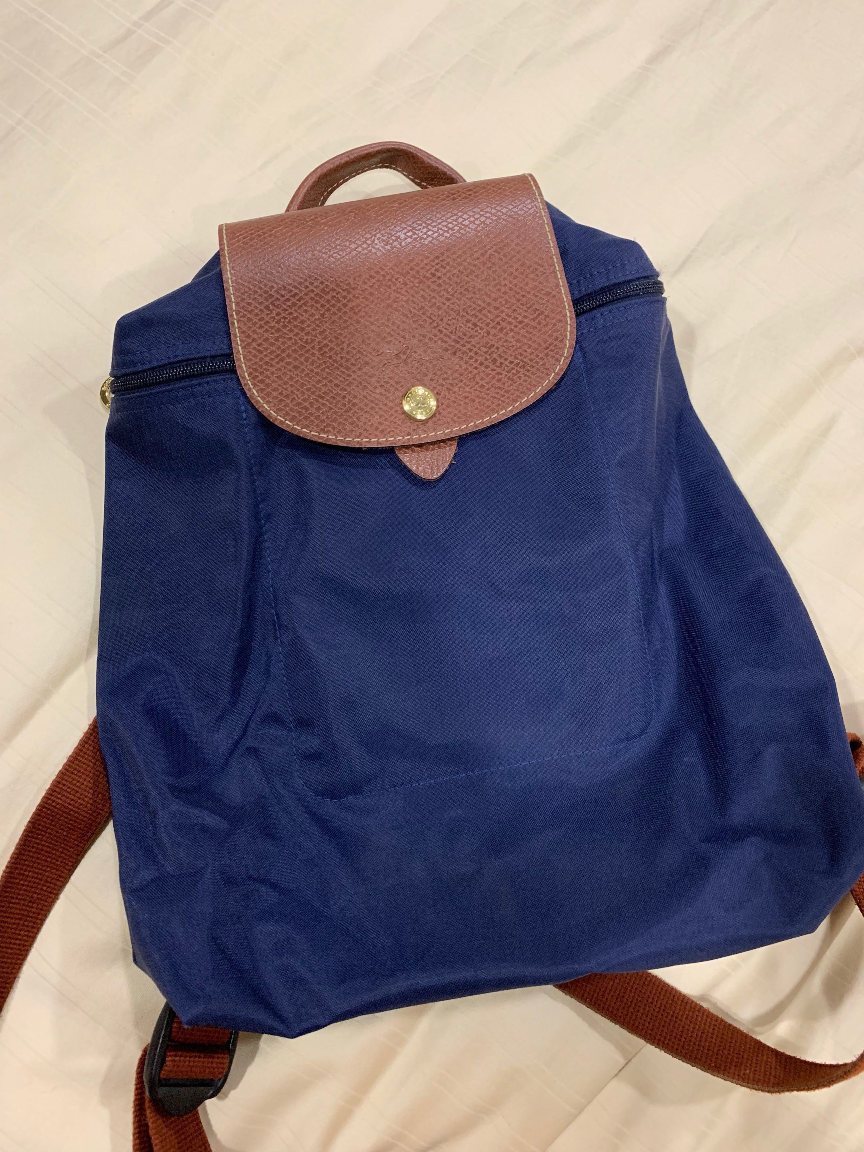 Longchamp Le Pliage Folding Backpack (Authentic), Luxury, Bags ...