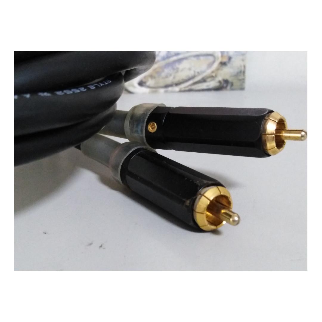 Mogami 3173 interconnect (pair ),cable Length= 1 Meter, Audio, Portable ...