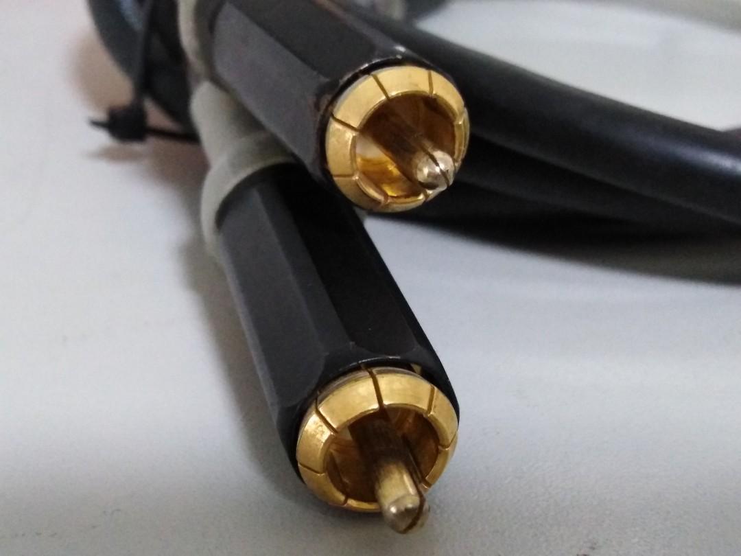 Mogami 3173 interconnect (pair ),cable Length= 1 Meter, Audio, Portable ...