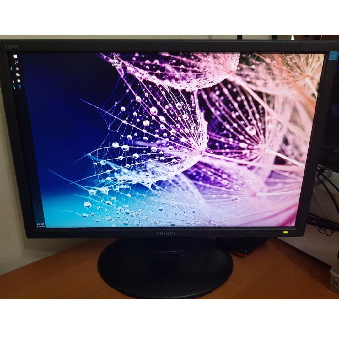 Monitor Philips 22"inch, Computers & Tech, Parts & Accessories, Monitor ...