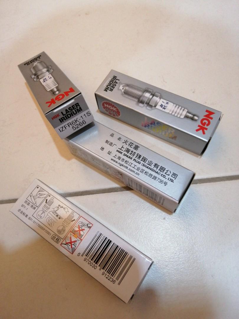NGK Spark Plug IZFR6K-11S Honda civic fd 1.6, Car Accessories ...