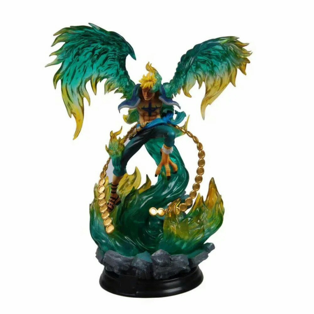 One Piece Phoenix Marco Action Figure Statue 39cm, Hobbies & Toys ...