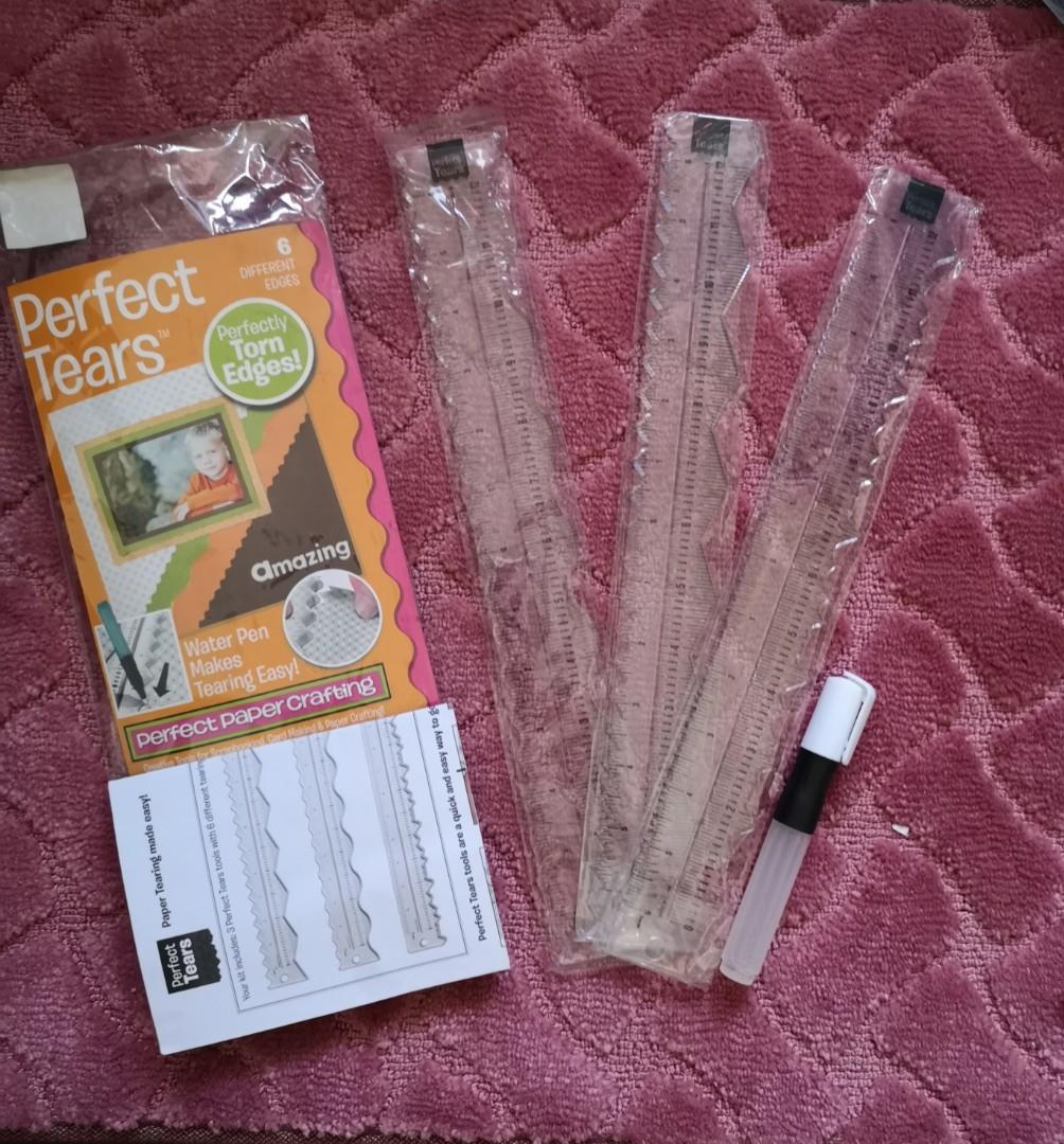Perfect Tears (Ruler with torn edges), Hobbies & Toys, Stationary ...