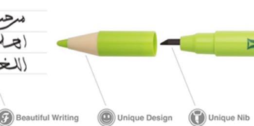 Pulpen ZEBRA PENCILTIC Callip Calligraphy Pen, Buku & Alat Tulis, Alat ...