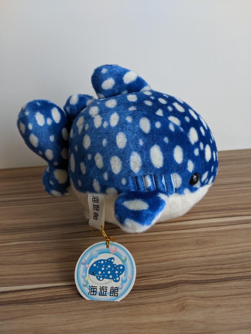Rare whale shark squeaky plushie from japan, Hobbies & Toys, Toys ...