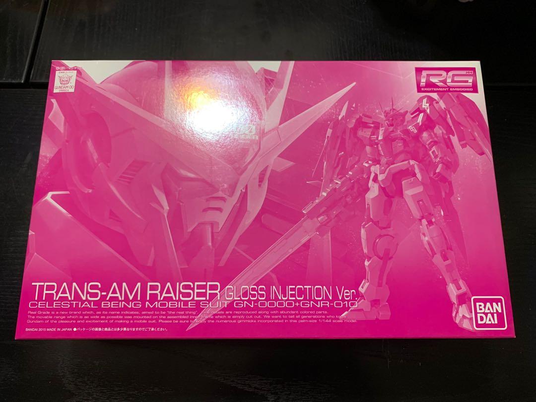 Rg 00 raiser trans am 金屬配色 exia 00q gundam 高達 oo, 興趣及遊戲, 玩具 & 遊戲類 ...