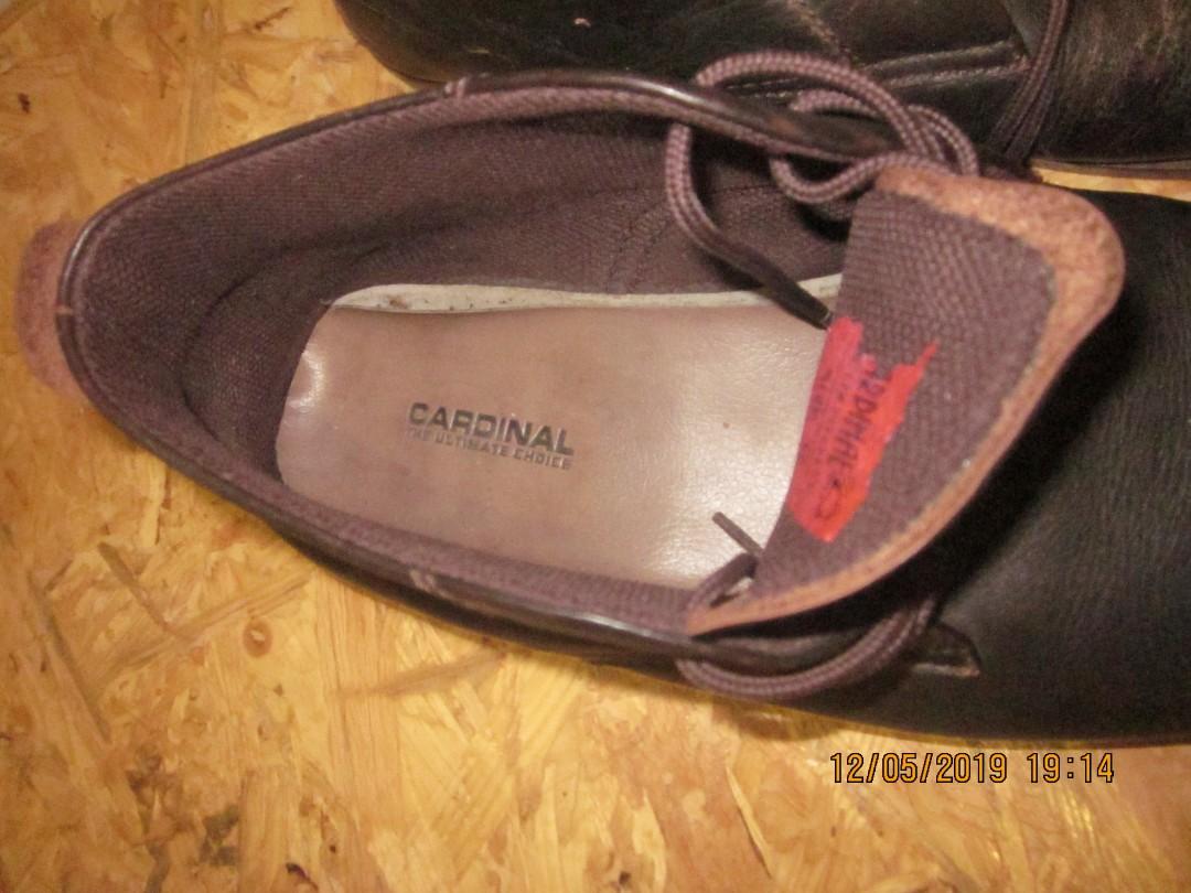 Sepatu kulit/pantovel Cardinal #BAPAU, Fesyen Pria, Sepatu , Sepatu ...