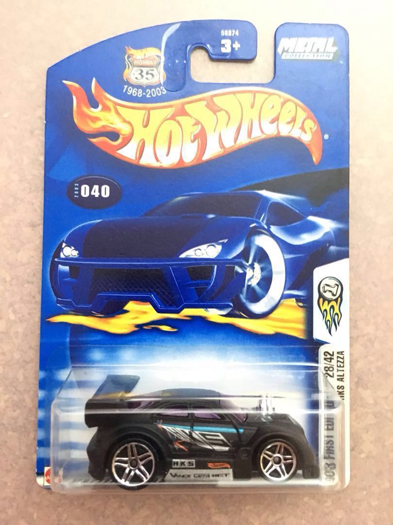 "Sold" Hotwheels HKS Toyota Altezza 2003 Released No 040, Hobbies ...