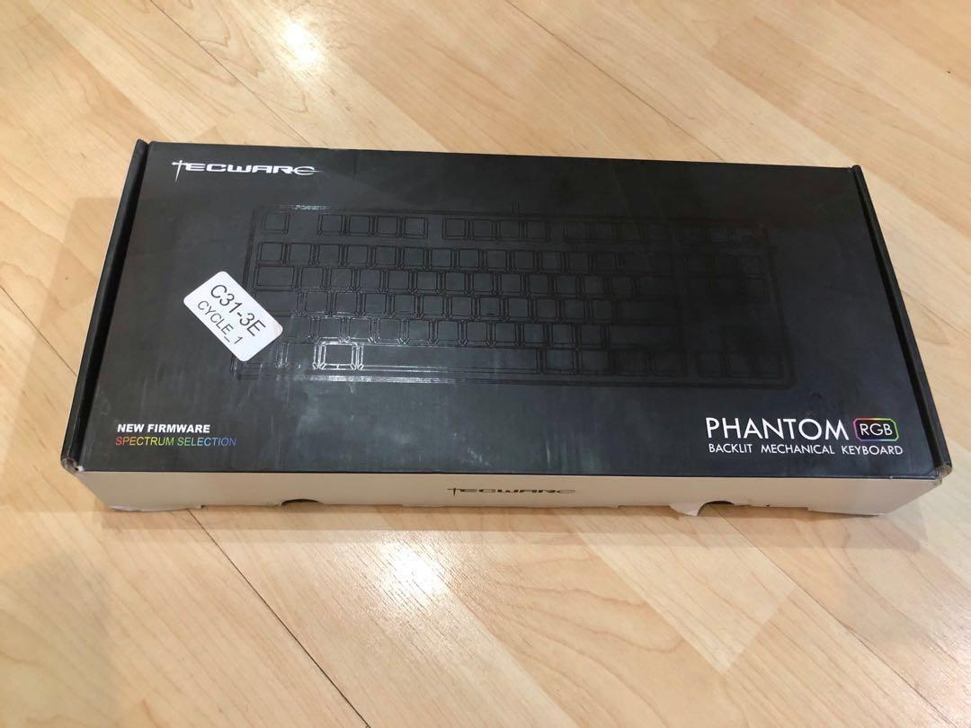 Tecware-Phantom RGB backlit mechanical keyboard, Computers & Tech ...