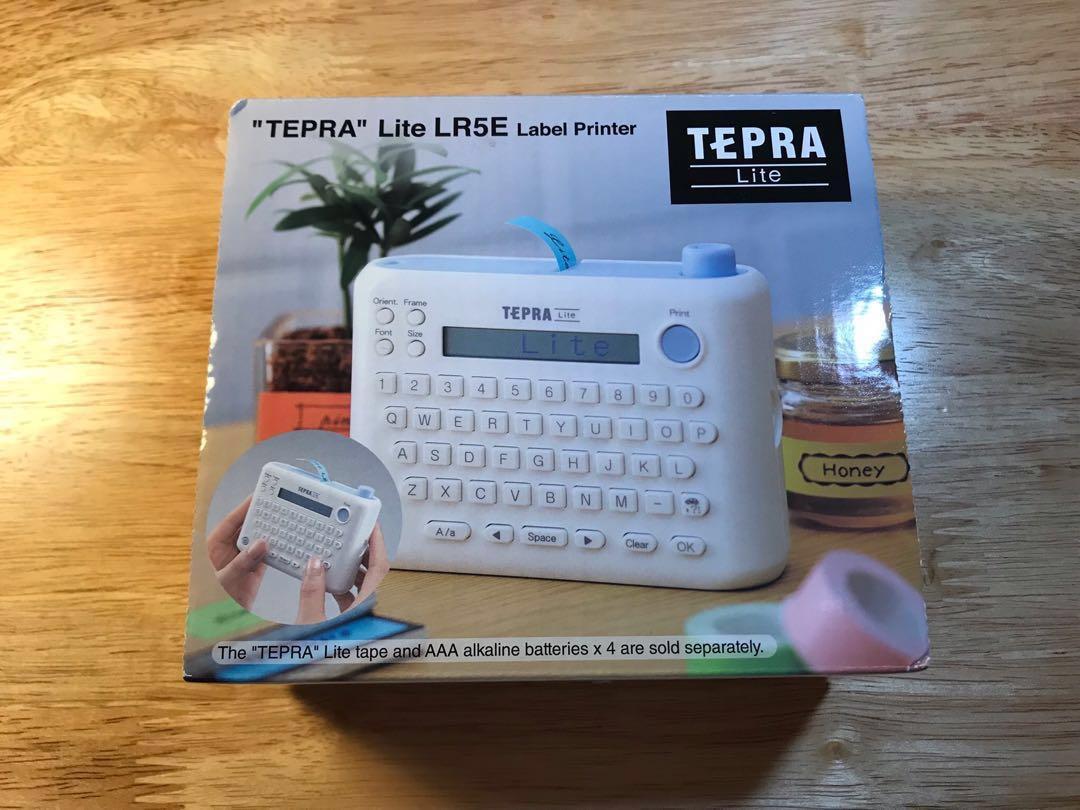 Tepra Lite Label Printer w/ Free Refills, Hobbies & Toys, Stationary ...