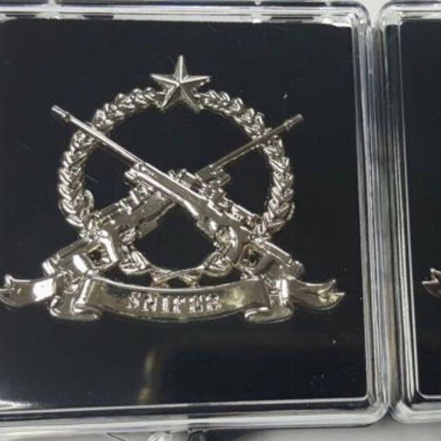 Sniper Skills Badge No.1, 2 3 and 4. All No.3 With Spring Catch Pins at ...