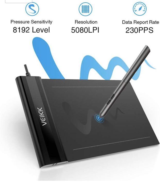 VEIKK S640 pen Tablet, Mobile Phones & Gadgets, E-Readers on Carousell