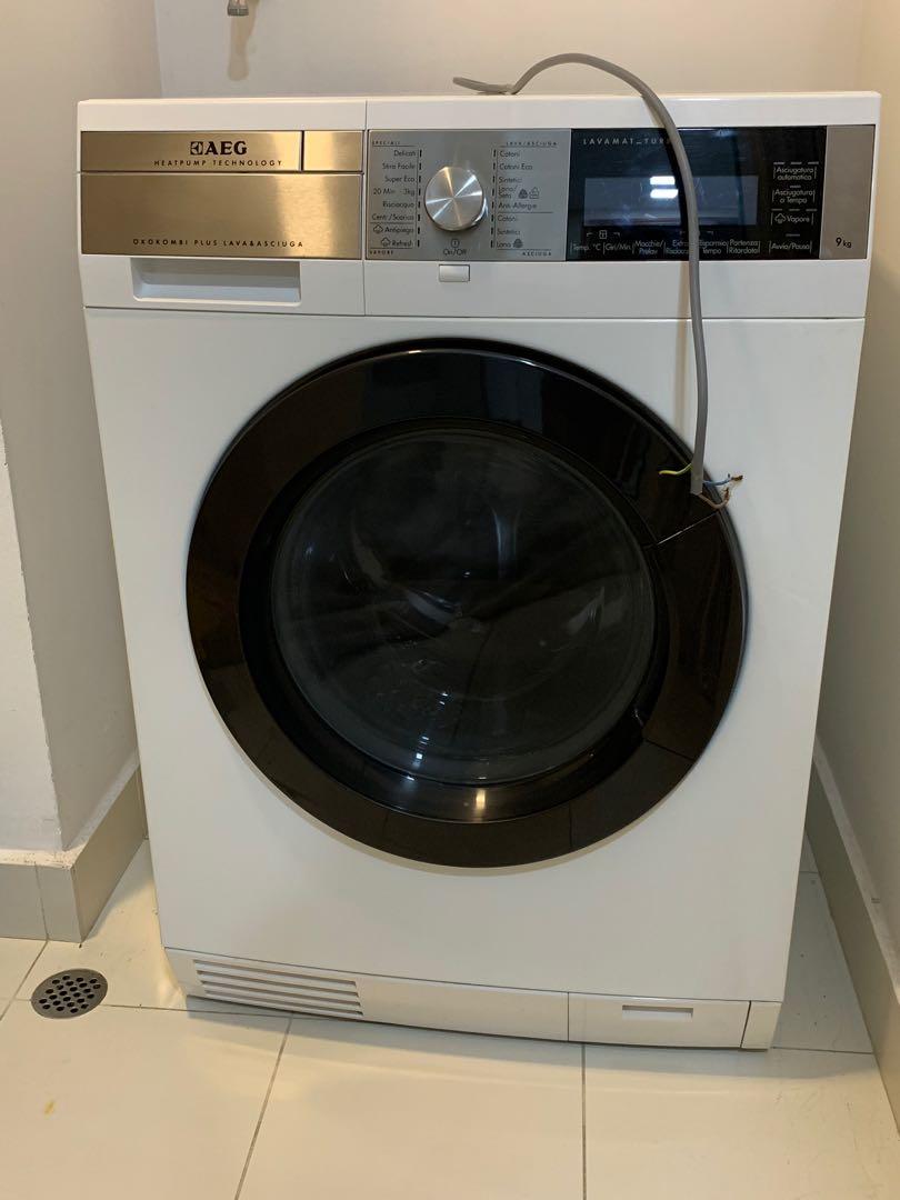 Washing Machine AEG INVERTER, TV & Home Appliances, Washing Machines ...