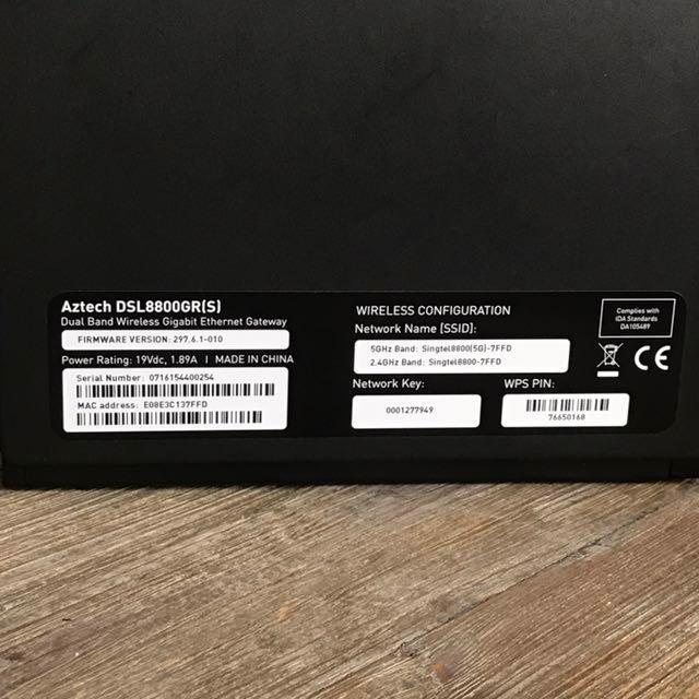 Aztech Wireless Business Router DSL8800GR(S) [BrandNew], Computers ...