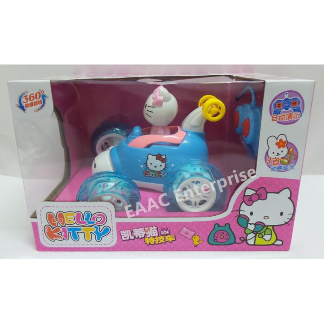 Big Hello Kitty RC Remote Control Stunt Car 40MHz, Hobbies & Toys, Toys ...