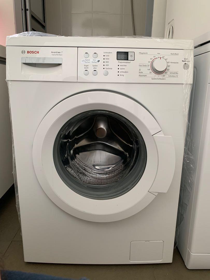 Bosch Washing Machine - German Version. Mint condition - affordable ...