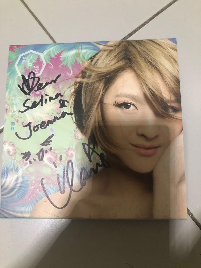 Claire Guo Jing CD album with signature, Hobbies & Toys, Music & Media ...